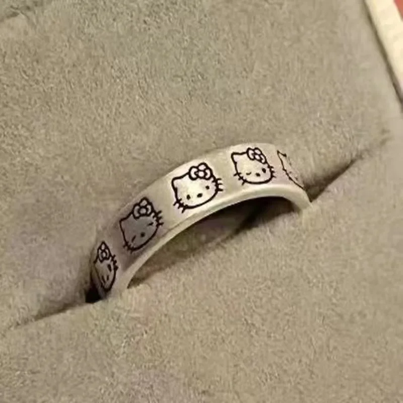 Finger Rings Hello Kity Ring Sanrio for Women Anime Figure Melody ...