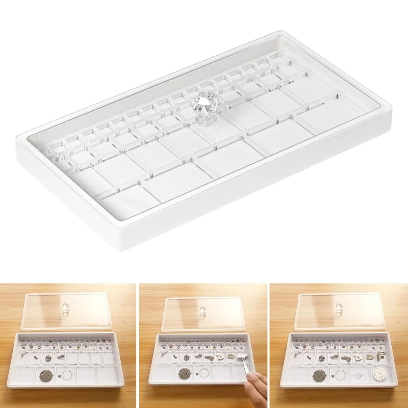 Transparent-Watch-Parts-Storage-Anti-Dust-Tray-Guard-Dust-Cover ...