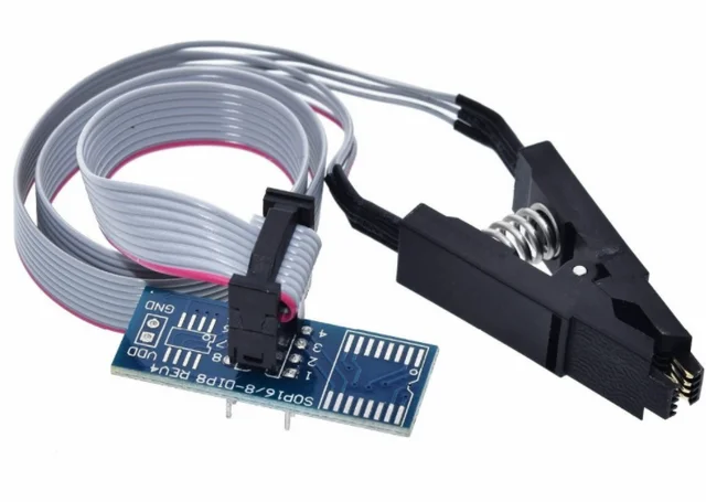 CH341B 24 25 Series EEPROM Flash BIOS USB Programmer Mainboard Routing ...