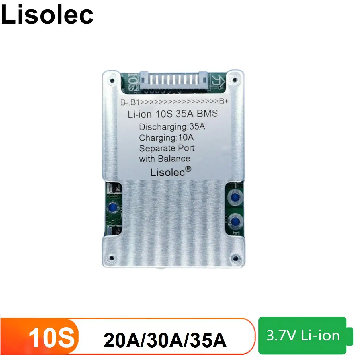 36V E-Bike Scooter PCB Protection Board With Balance 10S Li-ion Lithium ...