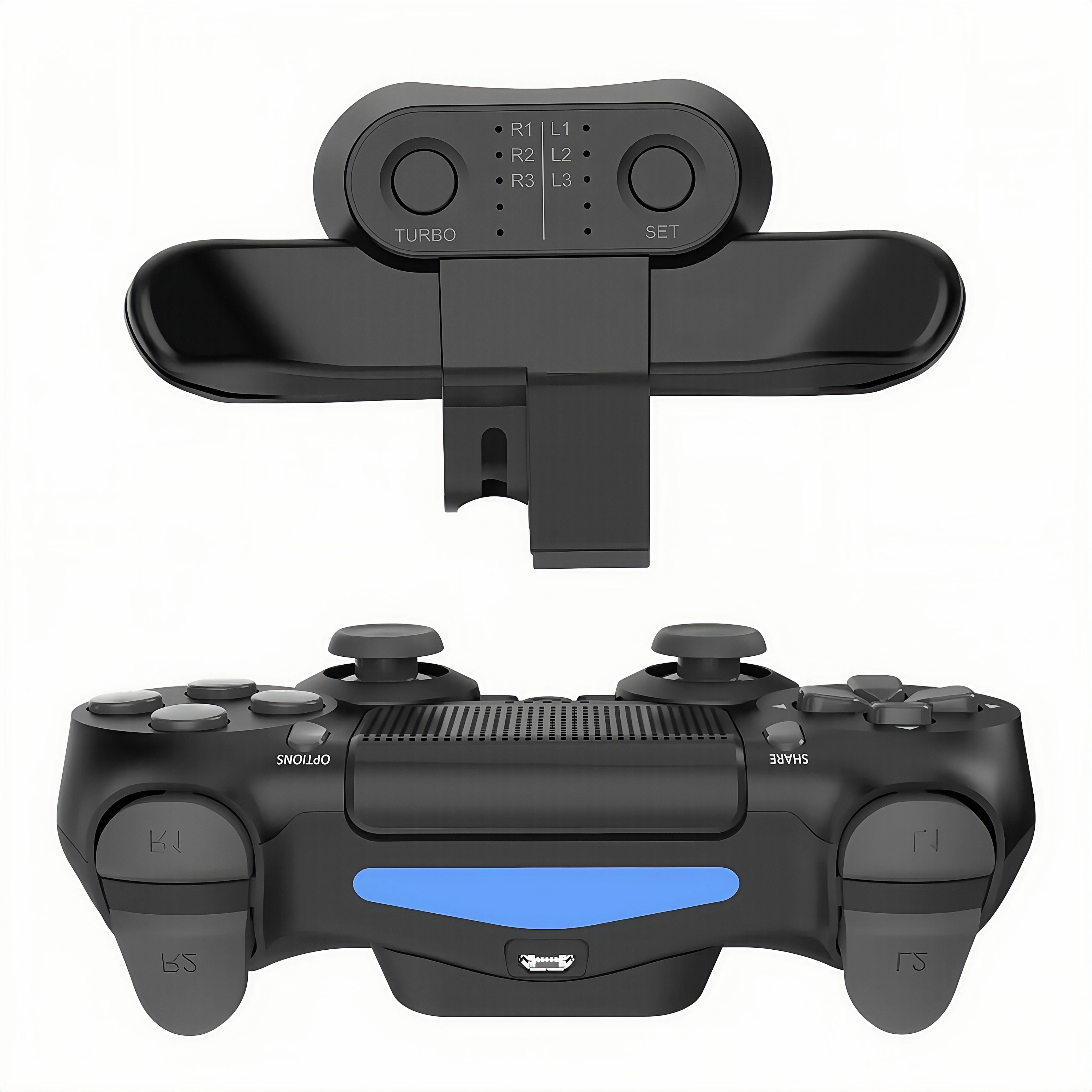 PS4 Controller Back Button Turbo Attachment - Enhanced Joystick Rear ...