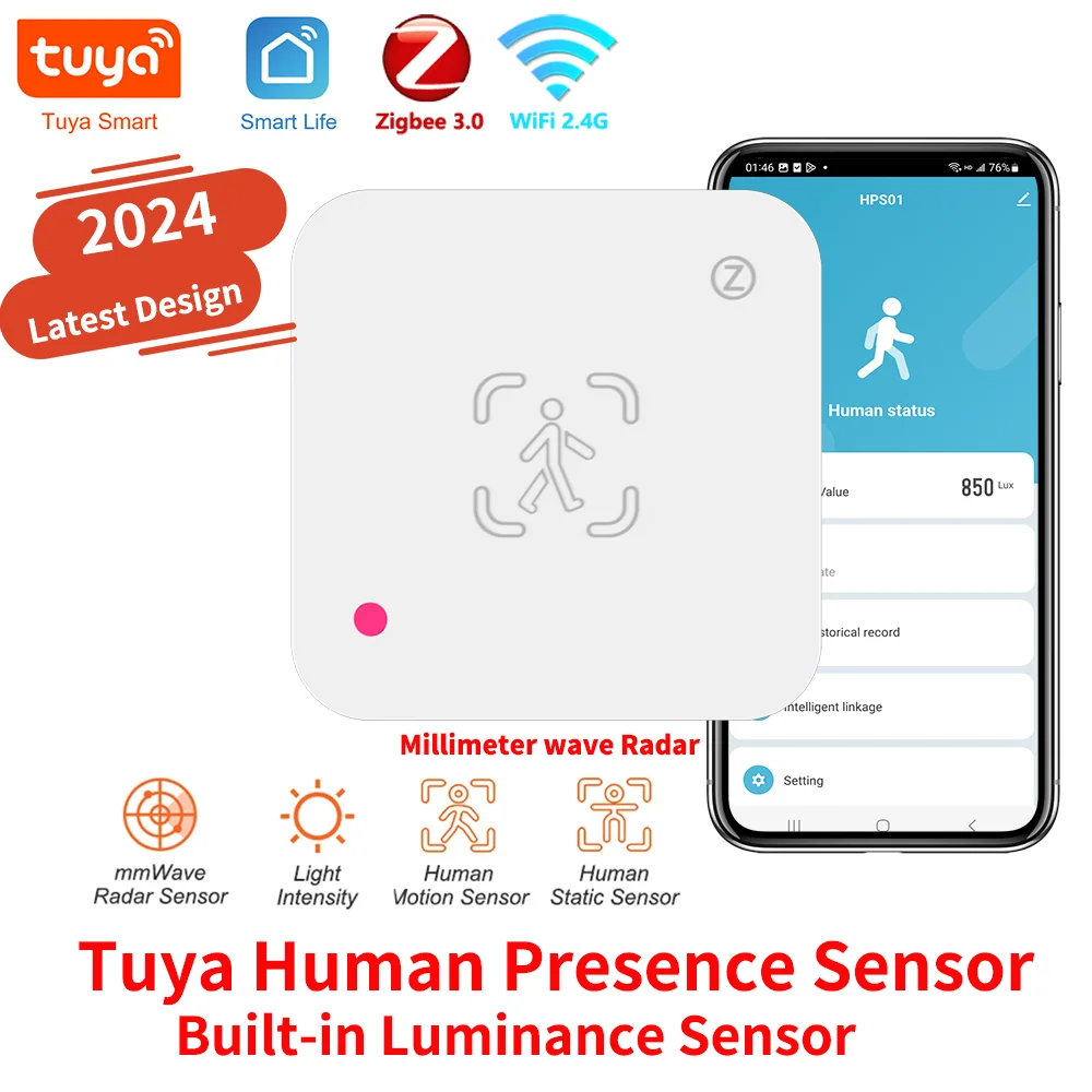 Tuya-WiFi-Human-Presence-Sensor-MmWave-Radar-Detector-With-Luminance ...