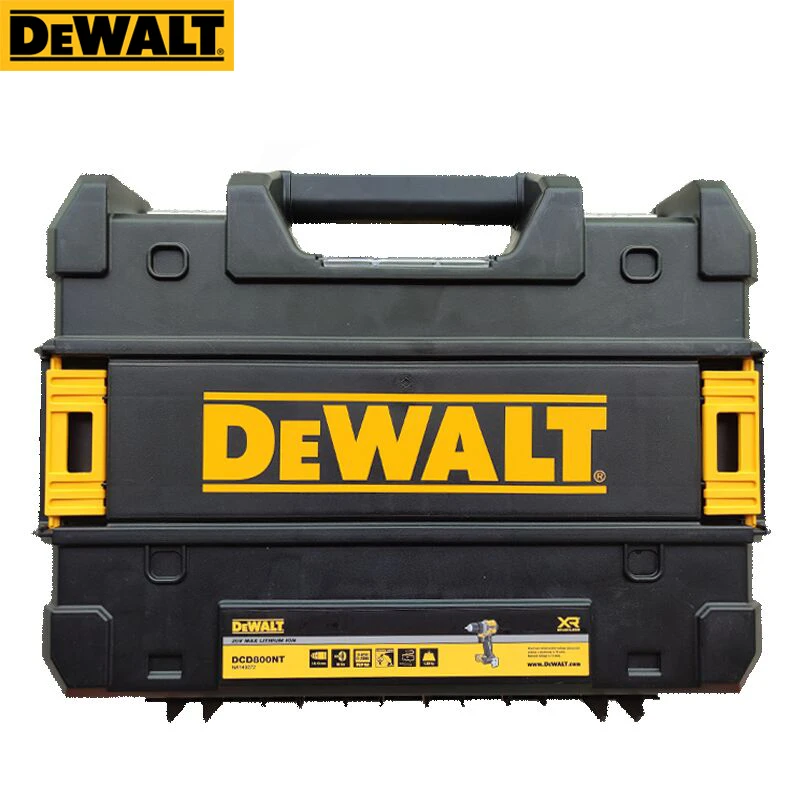 DEWALT DCD800 Toolbox Stackable Portable Hardware Box Heavy Duty Tools ...