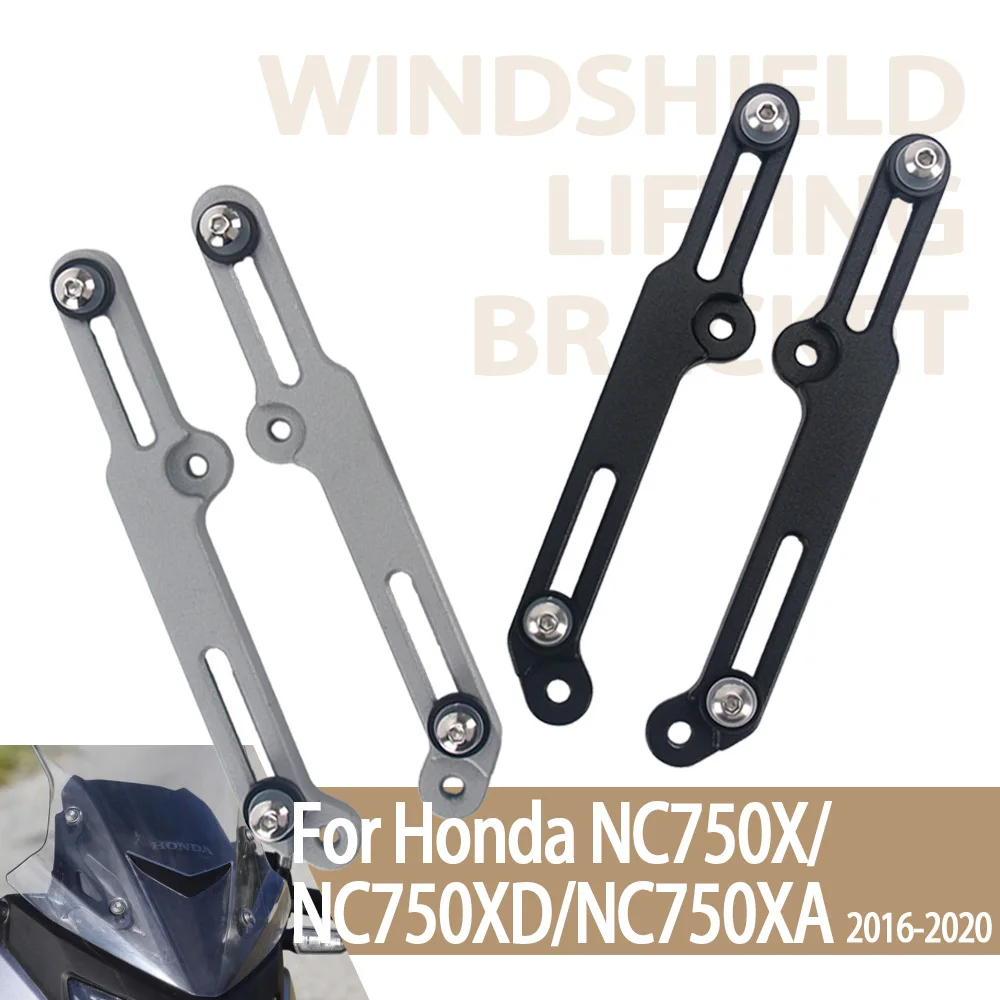 Motorcycle-Windscreen-Adjusters-Aluminum-Windshield-Bracket-For-HONDA ...