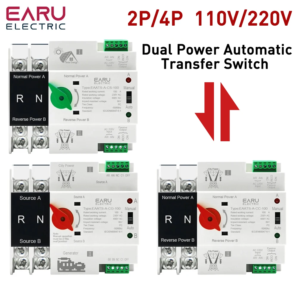 Interruptor-de-transferencia-autom-tica-de-doble-potencia-interruptores-selectores-el-ctricos ...