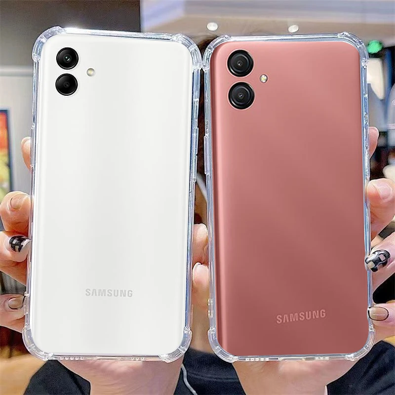 Clear-Phone-Case-for-Samsung-Galaxy-A04-TPU-Transparent-Case-Sansung-A ...