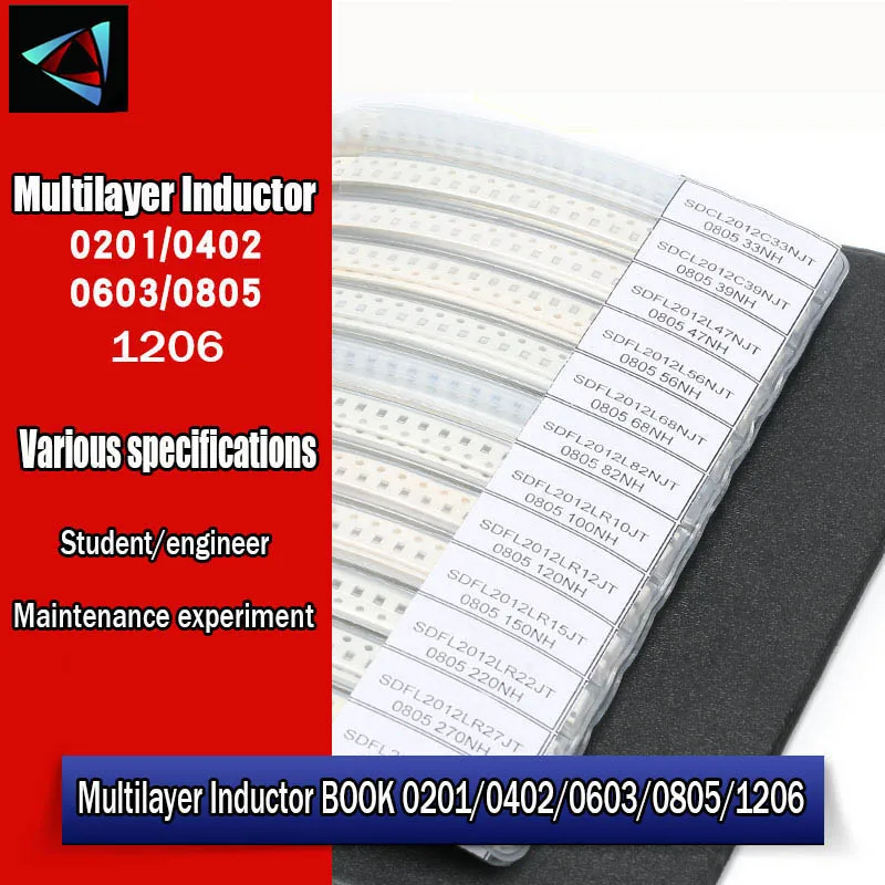 SMD Multilayer Ceramic Inductor Kit 0201 0402 0603 0805 1206 Chip ...