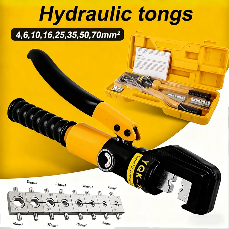 Hydraulic Tongs 4-70mm² Hydraulic Crimping Pliers Hydraulic Tools ...