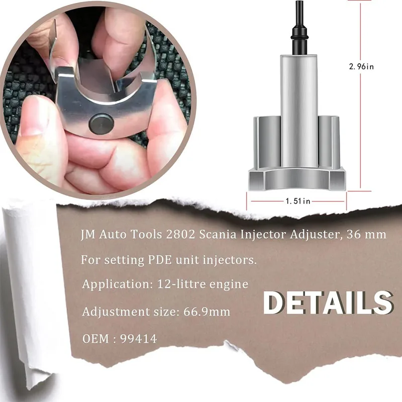 99442/99414 Truck Injector Setting Tool For Scania Truck, 48% OFF