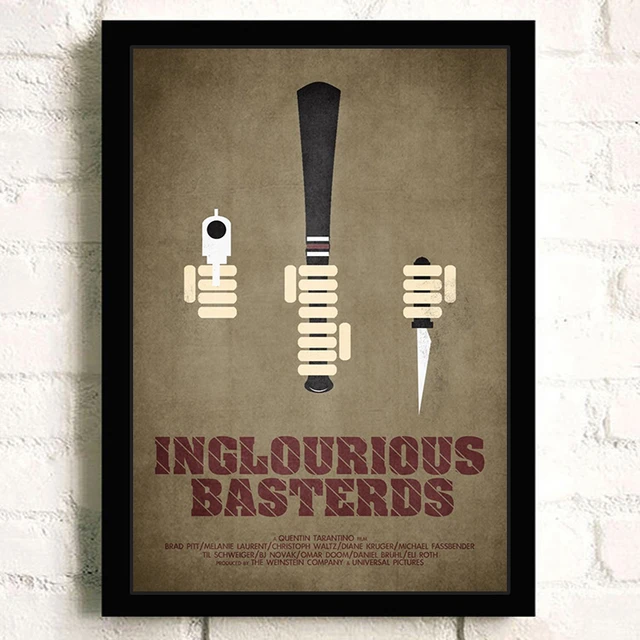 Brad Pitt Inglourious Basterds Poster