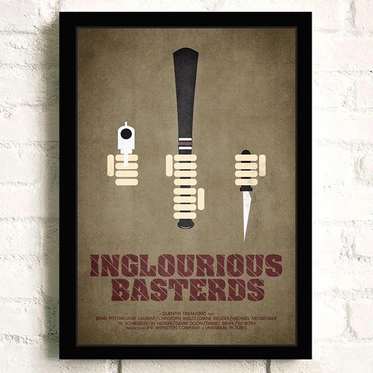 Inglourious Basterds Minimalist Poster