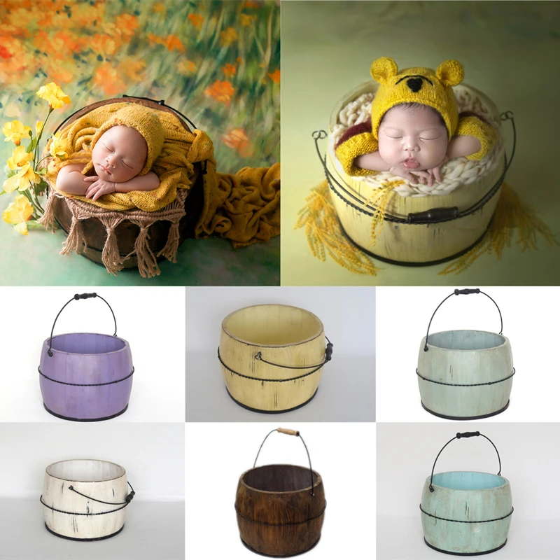 Newborn Baby Shooting Accessories | Newborn Photography Bucket Prop ...