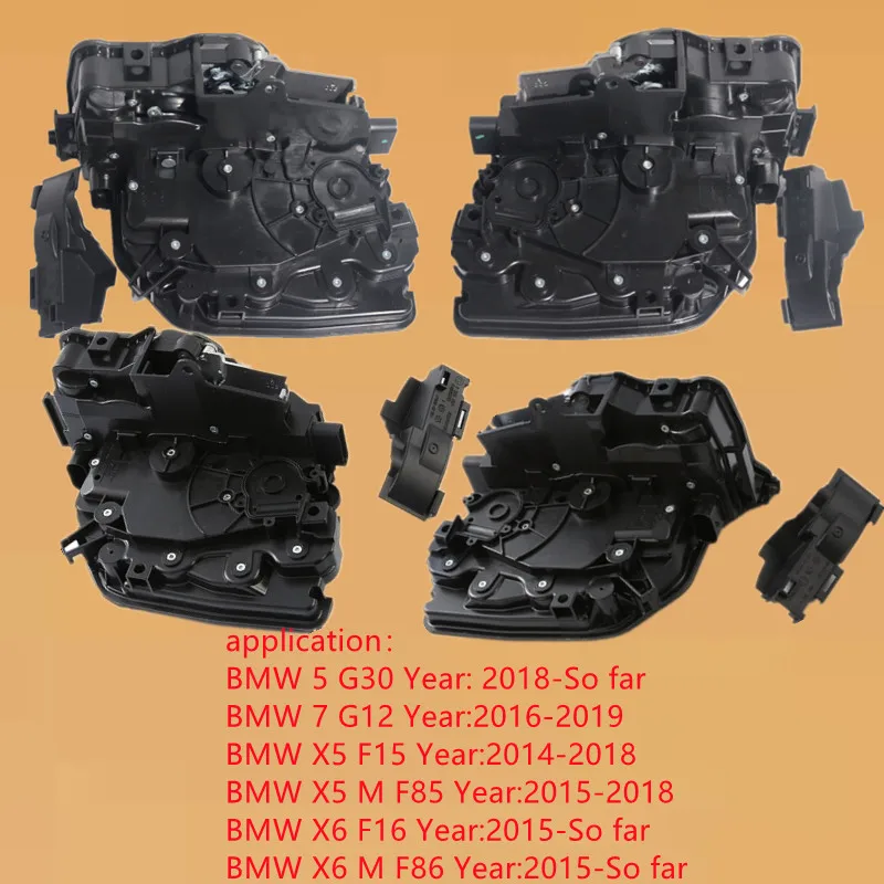 For Bmw 5 G30 7g12 X5 X5 M F85 X6 F16 X6 M F86 Front Rear Door Lock for-bmw-5-g30-7g12-x5-x5-m-f85-x6-f16-x6-m-f86-front-rear-door-lock
