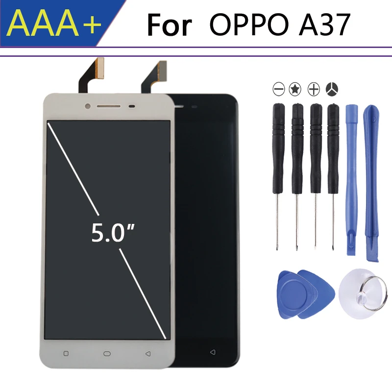 AAA+ 5.0 Inch For oppo A37 display in Mobile Phone LCDs Digitizer ...