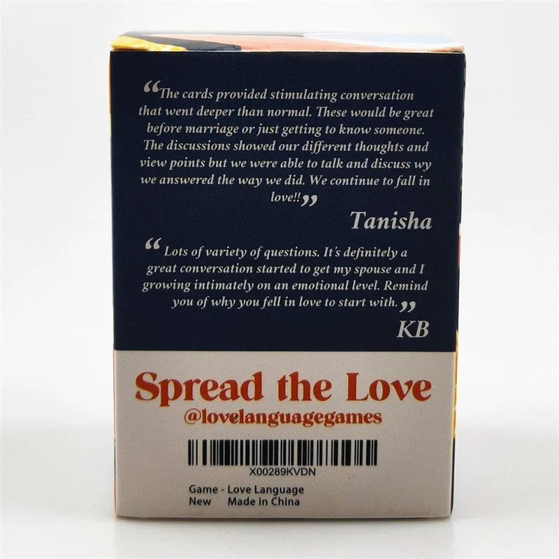 Love Language Card Game - Sokogala E-commerce