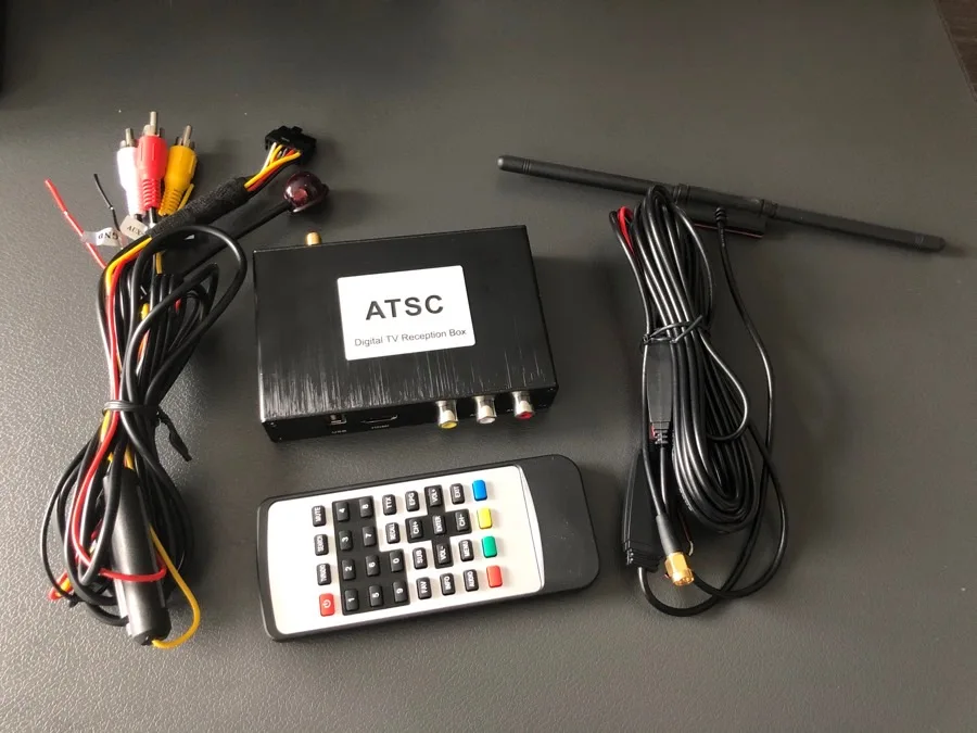 12V 24V Car ASTC Digital TV Receiver Box for North America TV Receiver ...