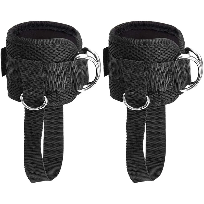 Ankle Straps for Cable Machine, Cable Ankle Attachment for Gym, Ankle ...