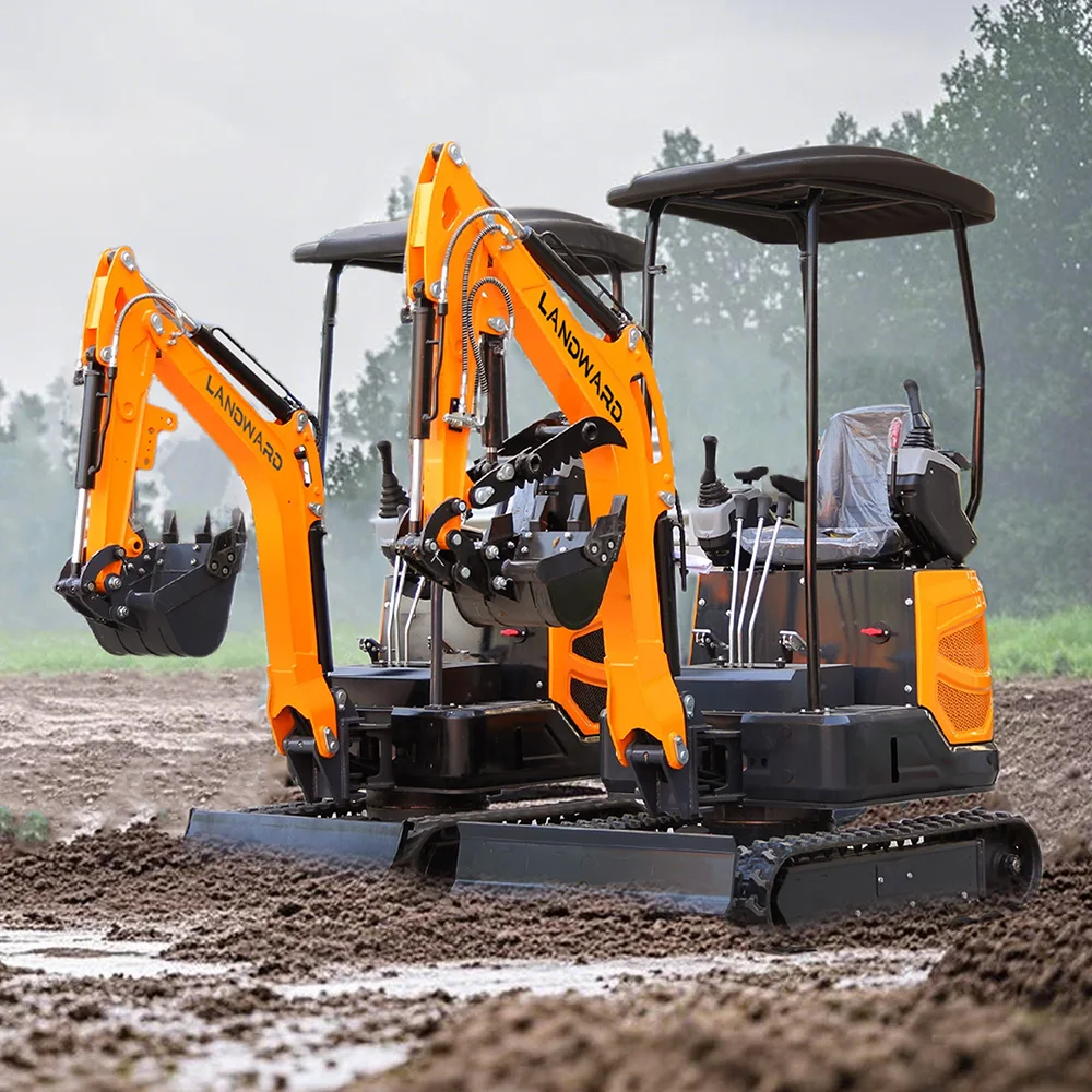 Landward 1.5 Ton Mini Excavator For Sale Chinese Crawler Small Digger ...