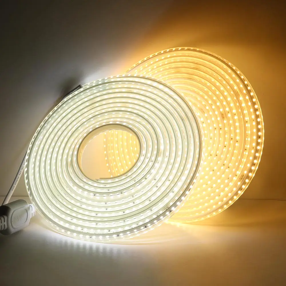 220V-LED-Under-Cabinet-Strip-Light-Ultra-Bright-120Leds-M-Waterproof ...