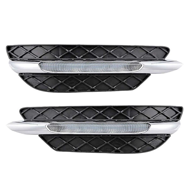 LED Daytime Running Lamp DRL Fog Lamp Assembly for Mercedes-Benz W204 C ...