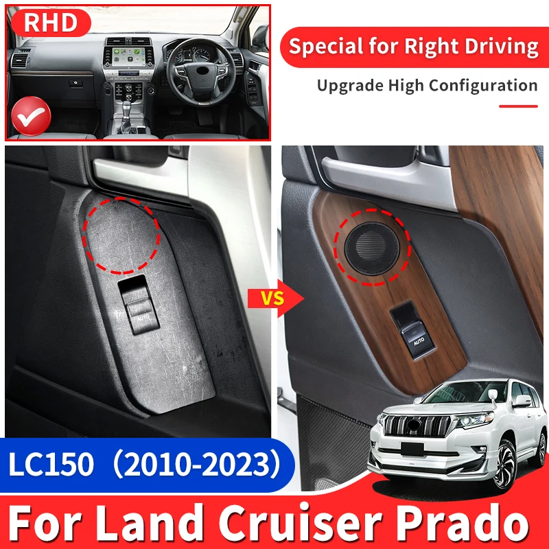 Button-Panel-Window-Control-Peach-Wood-Grain-For-2010-2024-Toyota-Land ...