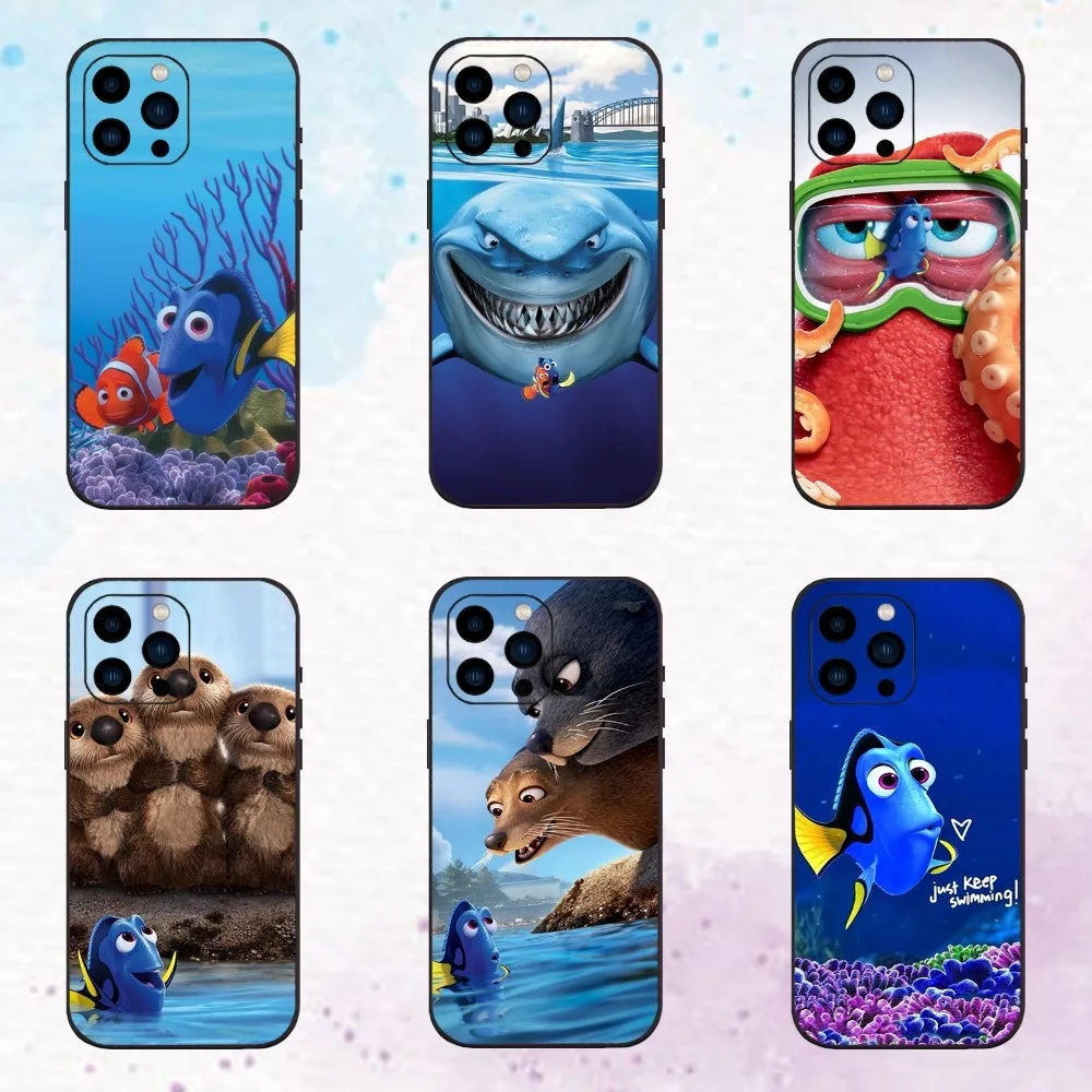 MINISO-Finding-Nemo-Dory-Phone-Case-For-iPhone-11-12-13-14-15-Pro-Max ...