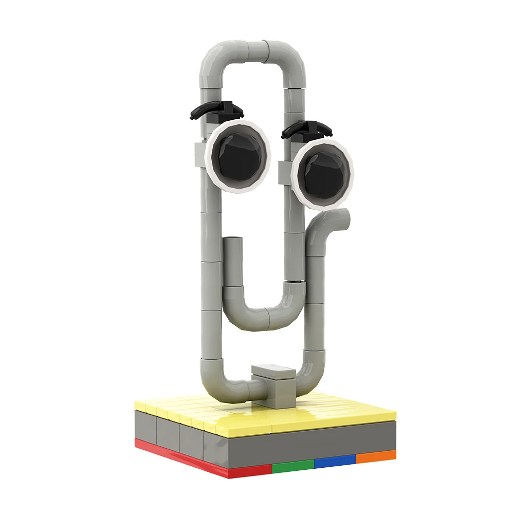 Gobricks-MOC-Clippy-the-age-revealer-world-Model-Bricks-Building-Block ...