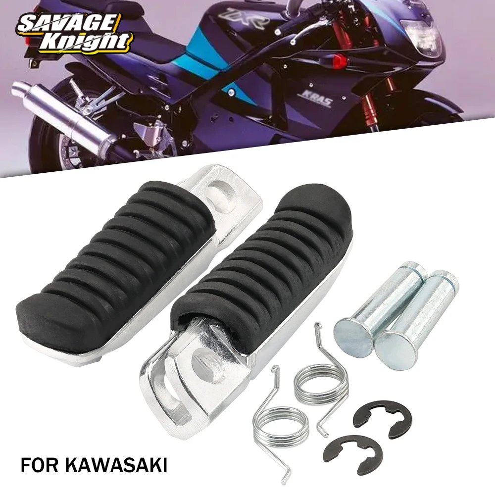Motorcycle-Front-Foot-Pegs-Cover-For-KAWASAKI-ZR250-ZR400-ZR7-ZRX-400 ...