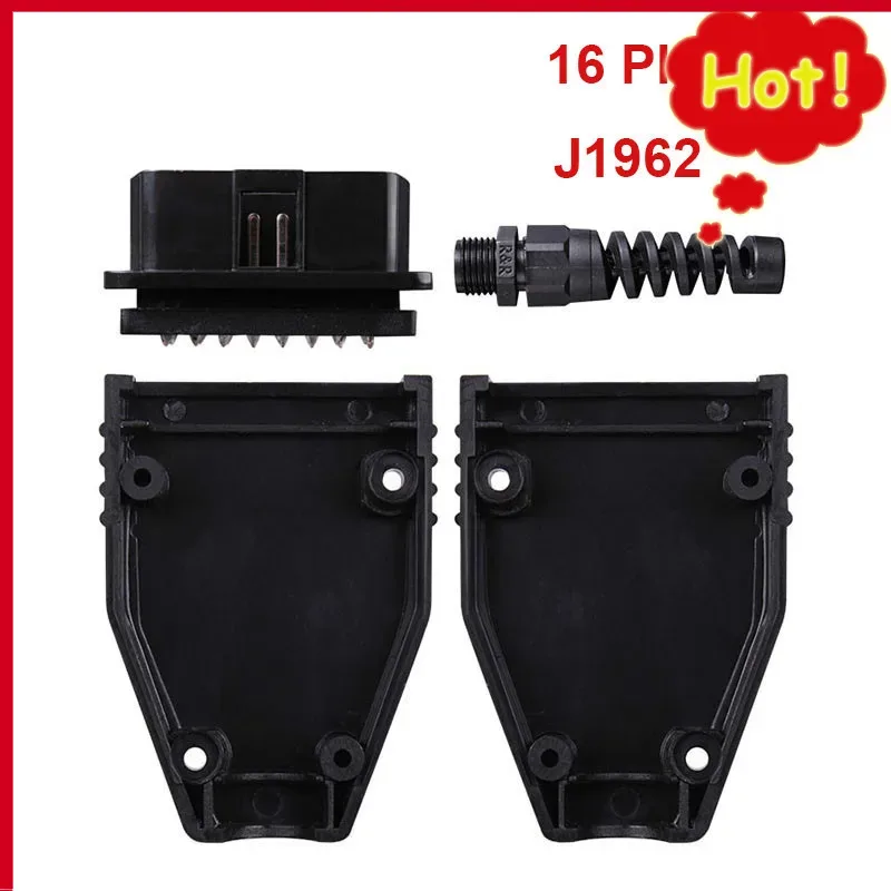 Car-Style-16pin-Eobd2-Obdii-Obd-Ii-Obd2-J1962-OBD-Connector-Male-Plug ...