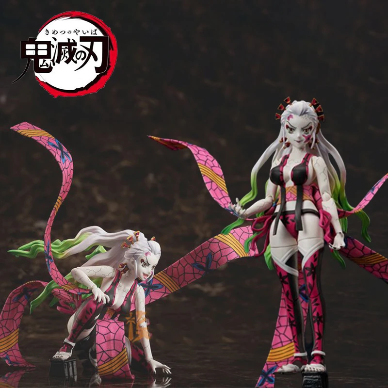 Original Daki Action Figure Demon Slayer Figures Pvc Anime Collectible In Stock Model Aniplex