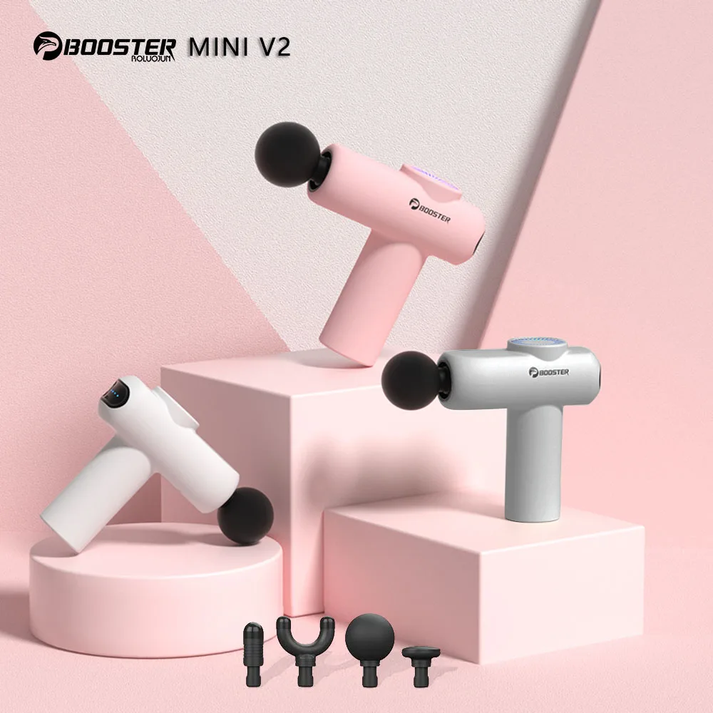 Booster Muscle Massage Gun MINI Massager Fascia Gun Back Massager Small ...