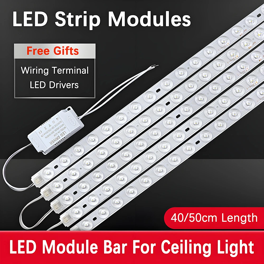 LED-Module-Light-Bar-220V-High-Brightness-40cm-50cm-For-Living-Room ...