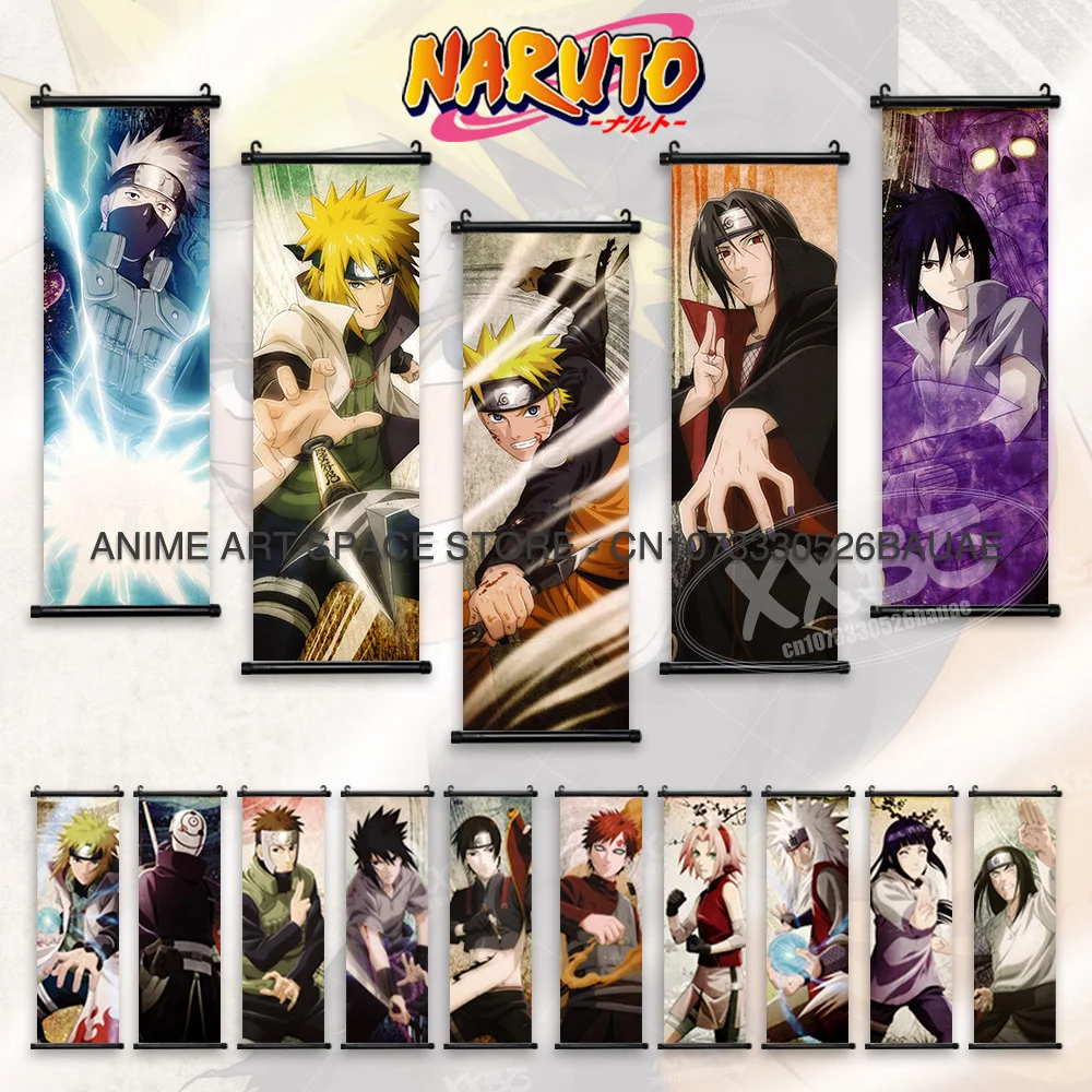 Naruto-Hanging-Painting-Canvas-Home-Decoration-Wall-Artwork-Hatake ...