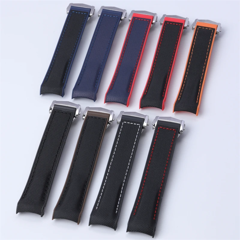 Omega Seamaster Planet Ocean Watch Strap | Rubber Watch Band ...