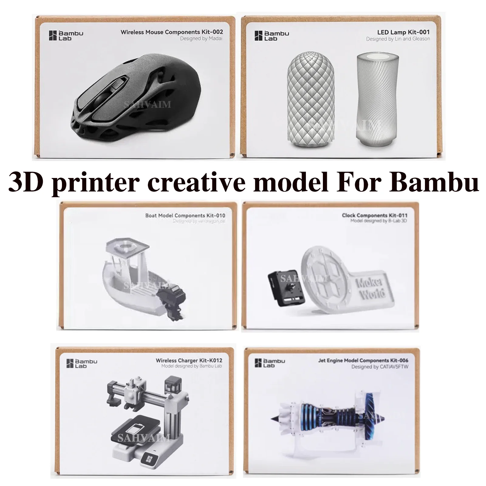 Bambu-Lab-3D-Printing-DIY-Creative-Model-Computer-Wireless-Mouse ...