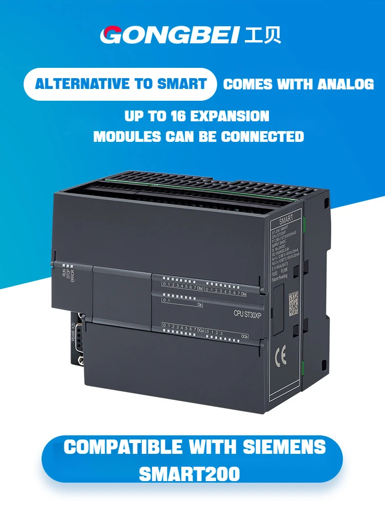 GONGBEI-PLC-S7-200SMART-Compatible-with-Siemens-plc-controller-CPU-SR20-ST30-SR30-ST40 ...