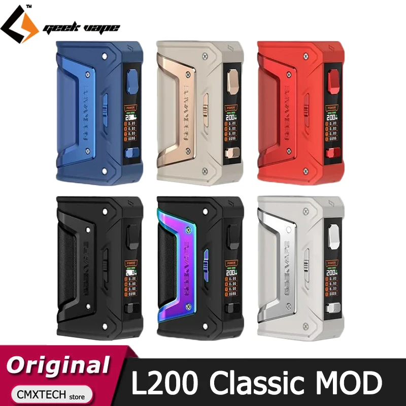 Original-GeekVape-L200-Classic-MOD-Legend-2-200W-Box-MOD-Vape ...