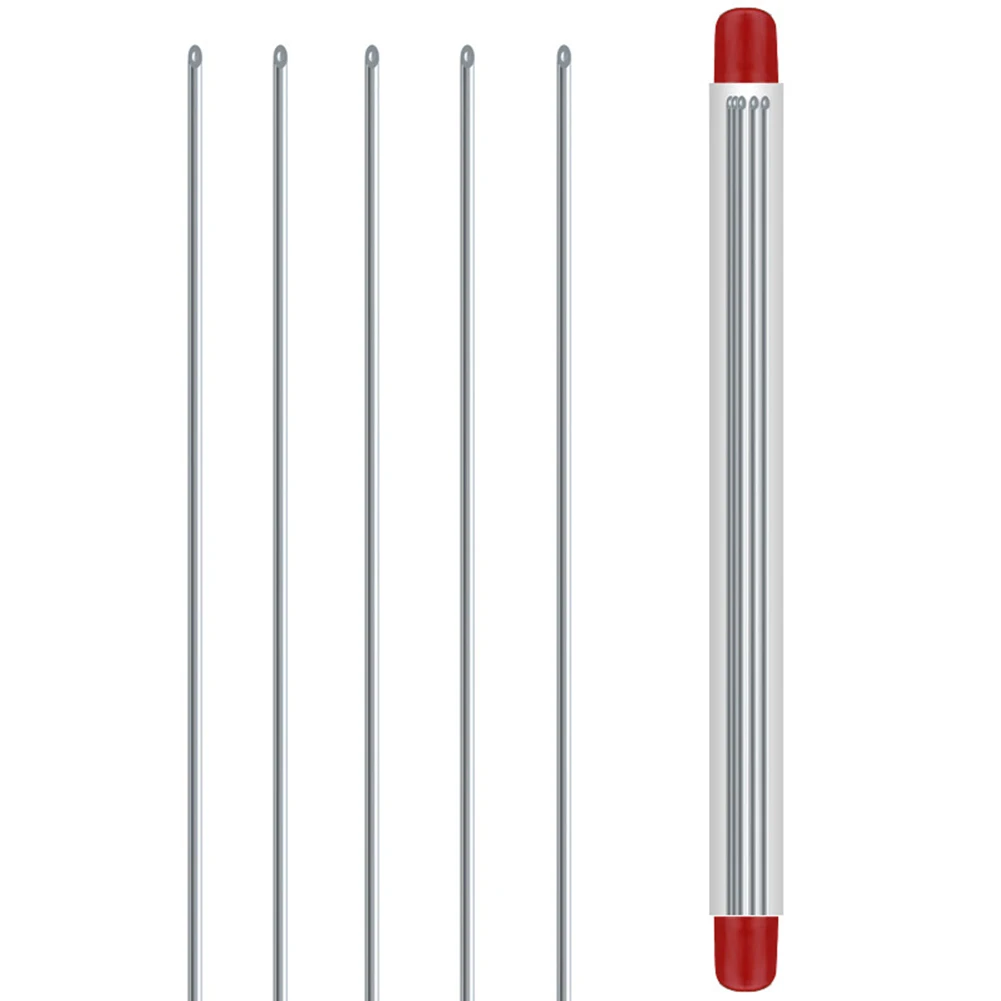 5pcs-Hollow-Earthworm-Hooking-Needle-Worm-Penetrate-Needles-Fishing ...