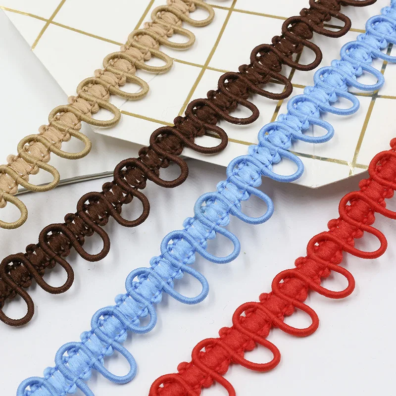 Red Trimmings Ribbon | Ribbon Loops Buttons | Sewing Buttons Laces ...