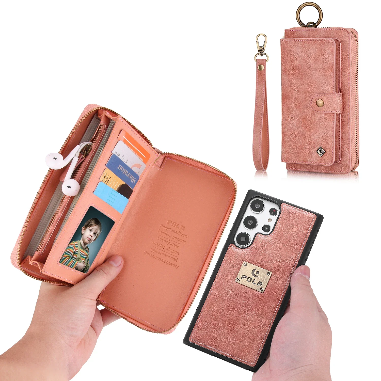 Wristband-Ring-Holder-Cards-Solt-Phone-Bag-For-Samsung-S23-S24-Ultra ...