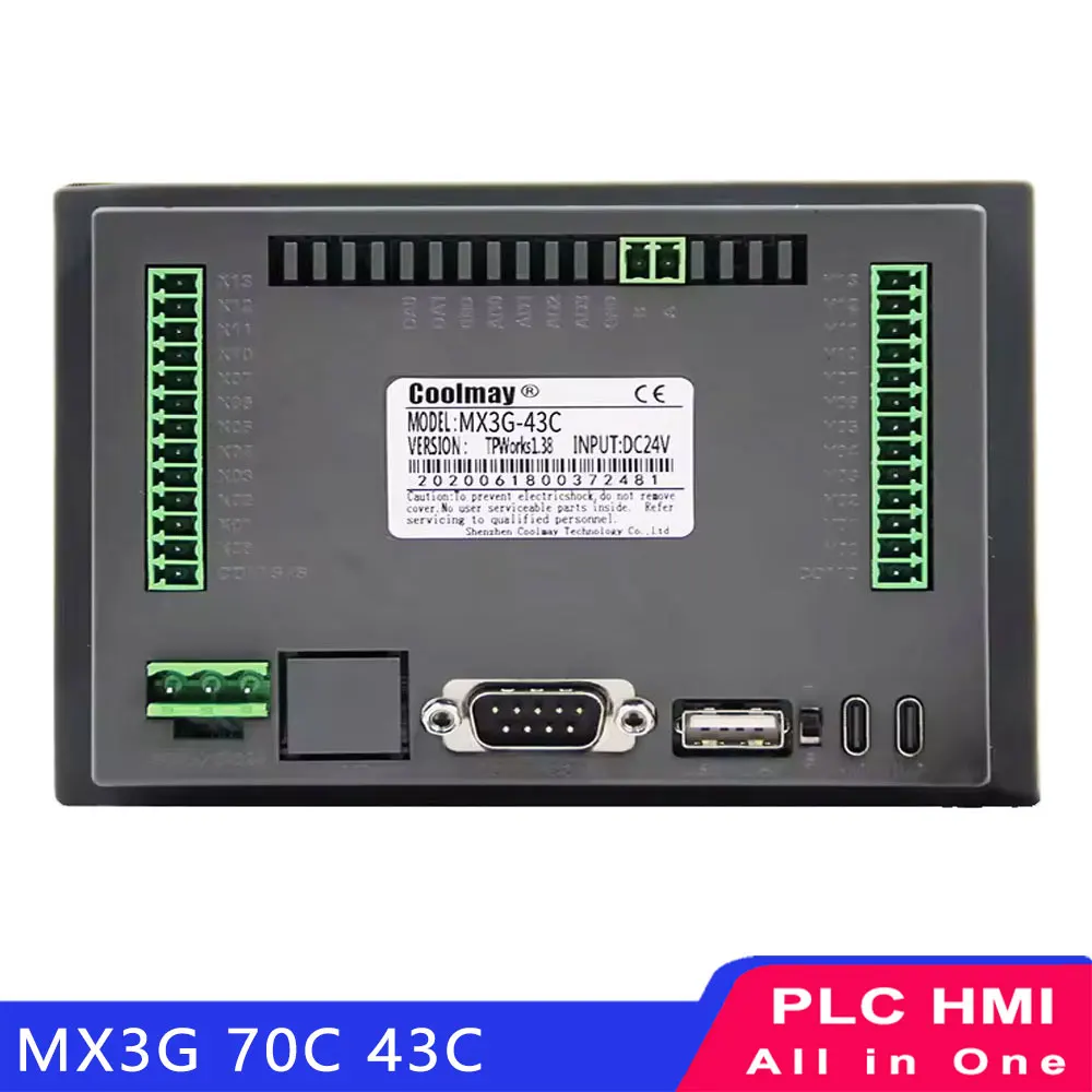 Coolmay-Ethernet-integrado-todo-en-uno-PLC-HMI-MX3G-70C-40C-50C-C40 ...