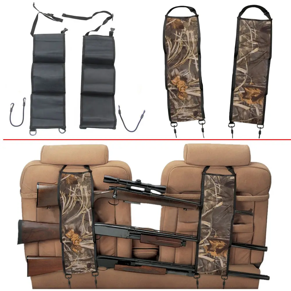 Bionic Camouflage Front Car Seat Back Rifle Gun Rack Holster Hunting ...
