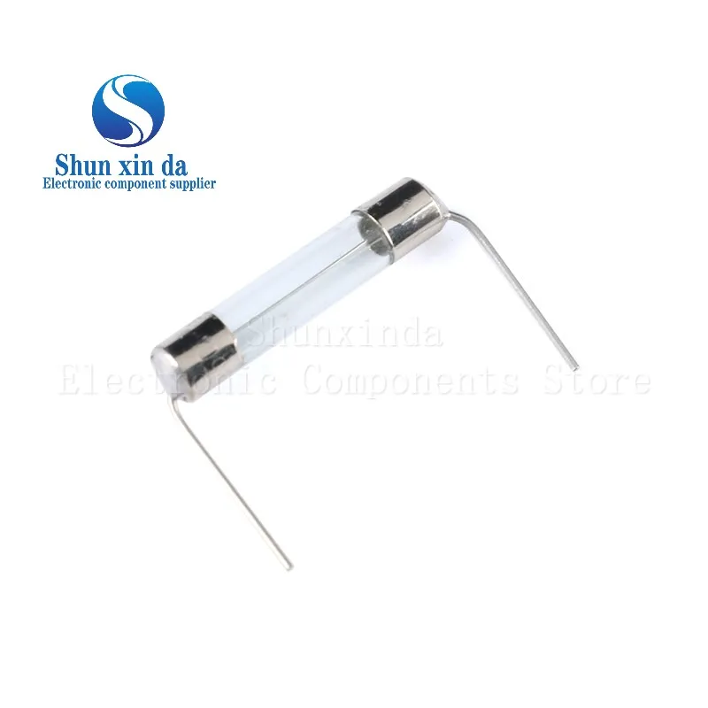 10PCS-5-20mm-250V-Amps-Induction-cooker-Glass-fuse-With-lead-F-T-F1A-2A ...