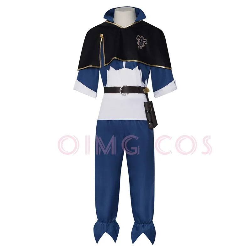 Black Clover Asta Cosplay Costume Adult Carnival Uniform Halloween ...
