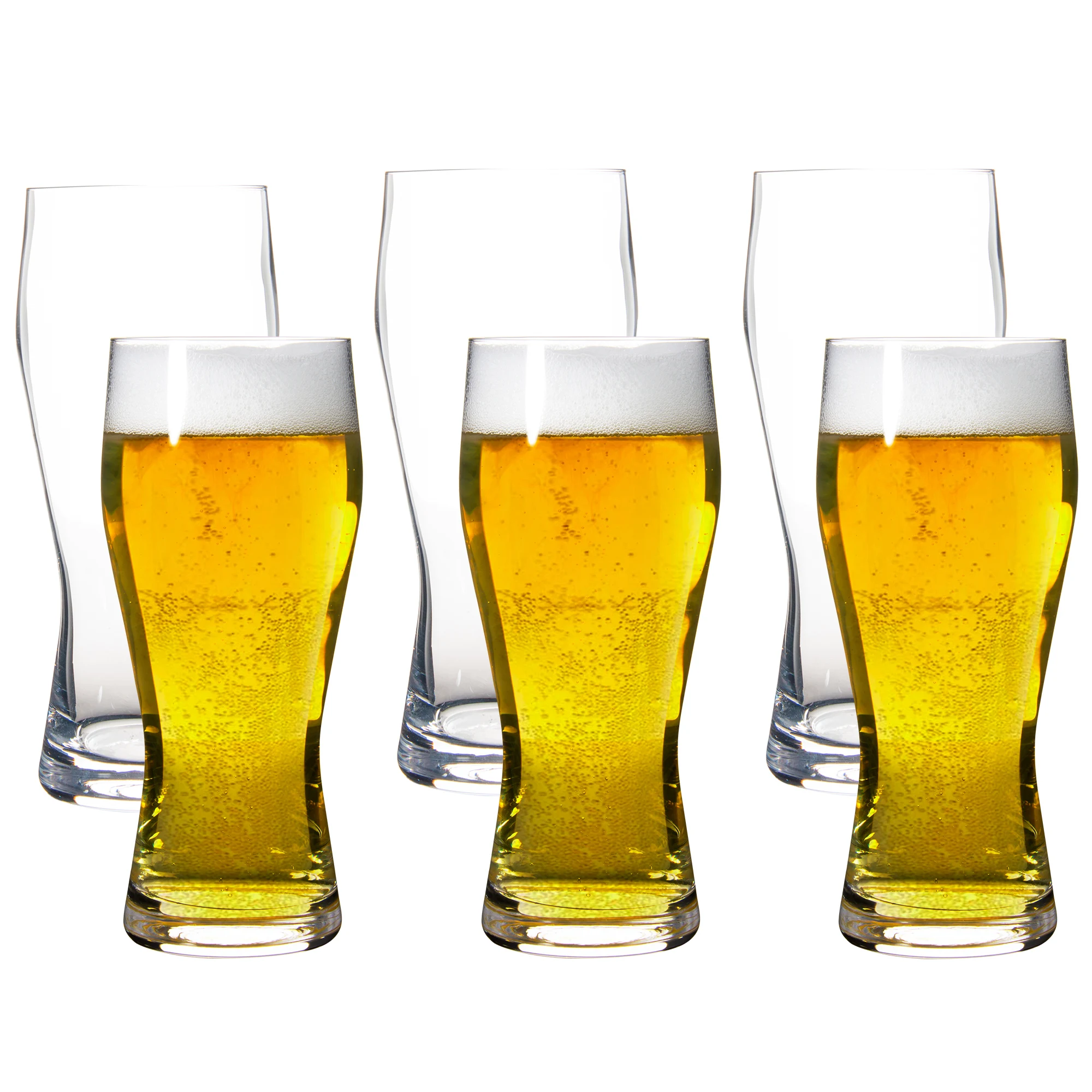 20oz-Beer-Glasses-Set-of-4-Beer-Pint-Glass-Craft-Beer-Glass-Pilsner ...