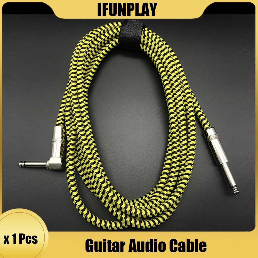 Multi-Color-Electric-Guitar-Cable-3-5-10-20m-Anti-interference-Audio ...