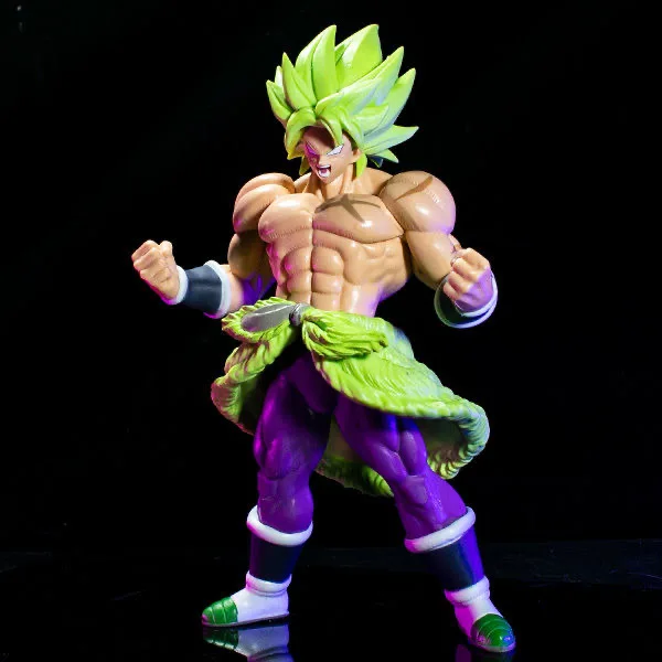 Edición Premium Dragon Ball Super Saiyan Broly Stand Pose estatuilla ...