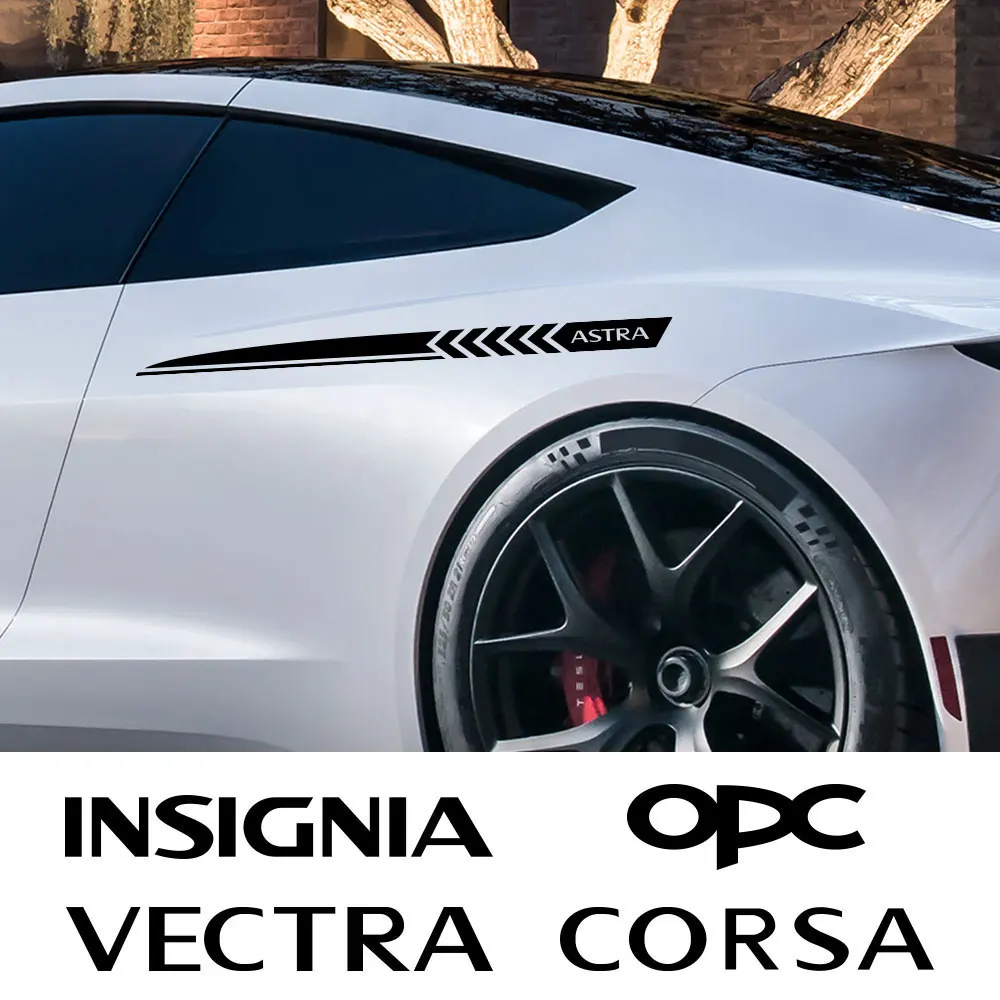 2pcs-Auto-Body-Stickers-For-Opel-Insignia-Opc-Crossland-X-Corsa-Astra ...