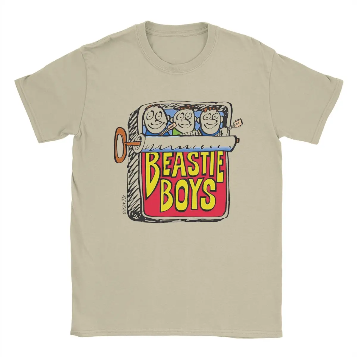 Awesome-Beastie-Boys-Sardine-Can-T-Shirts-for-Men-Crewneck-Cotton-T ...