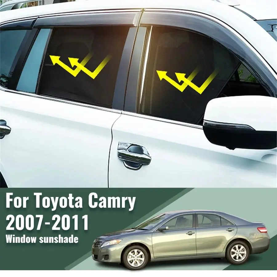 For-Toyota-Camry-XV40-Aurion-2007-2011-Magnetic-Car-Sunshade-Shield ...